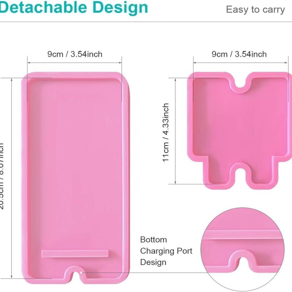 Boutique | Other | Mobile Phone Stand Silicone Resin Mold Phone Holder ...